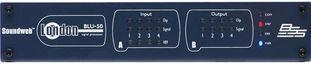 BSS Audio BSSBLU50-M 4x4 Signal Processor with BLU link - Newegg.com