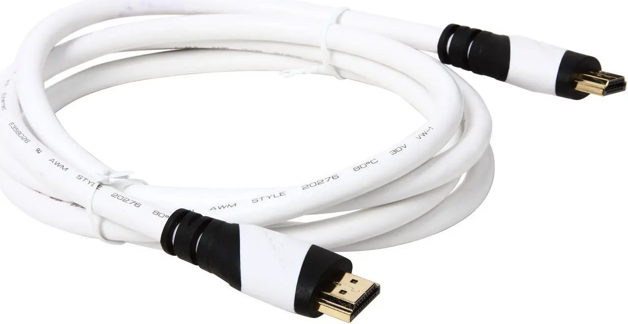 GearIT GI-HDMI14-WH-6FT 6 ft. Cable with Ethernet - Newegg.com