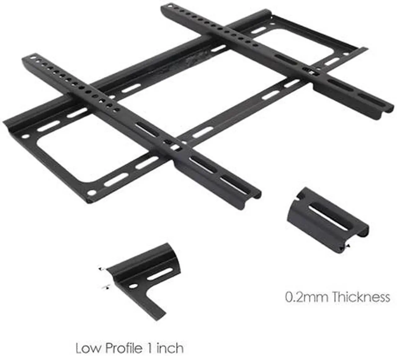 Inland ProHT Ultra Slim Tilting TV Wall Mount for 37"-70" Flat-Panel ...