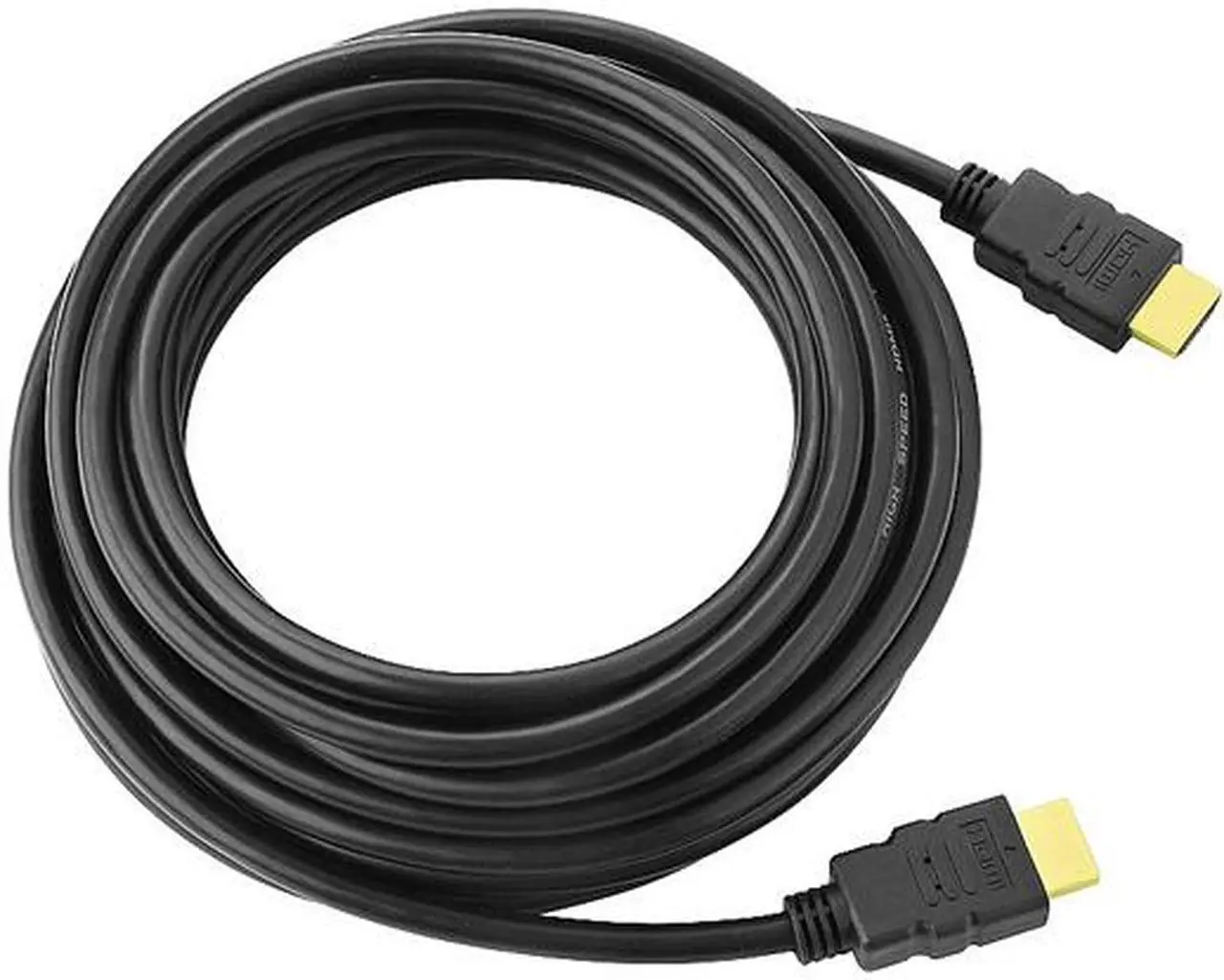 Insten 1668042 20 ft. High Speed HDMI Flat Cable Black - Newegg.com