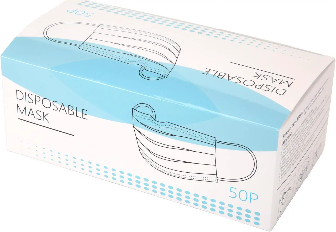 Disposable Protective Mask - 50 pcs / box - Newegg.com