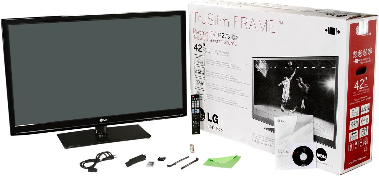LG 42" 720p 600Hz Plasma HDTV 42PJ350 - Newegg.com