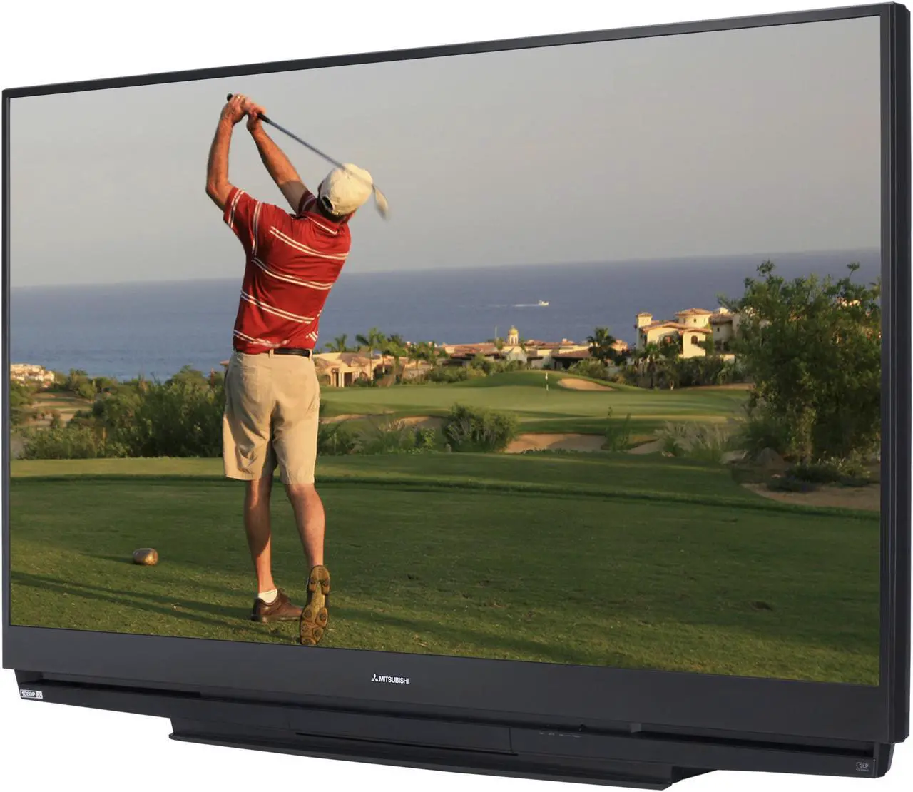 Mitsubishi 73" 1080p Rear-Projection DLP HDTV - WD-73733 - Newegg.com