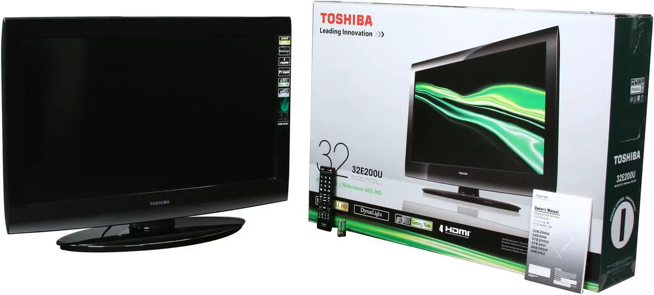Toshiba 32" 1080p 60Hz LCD HDTV - Newegg.com