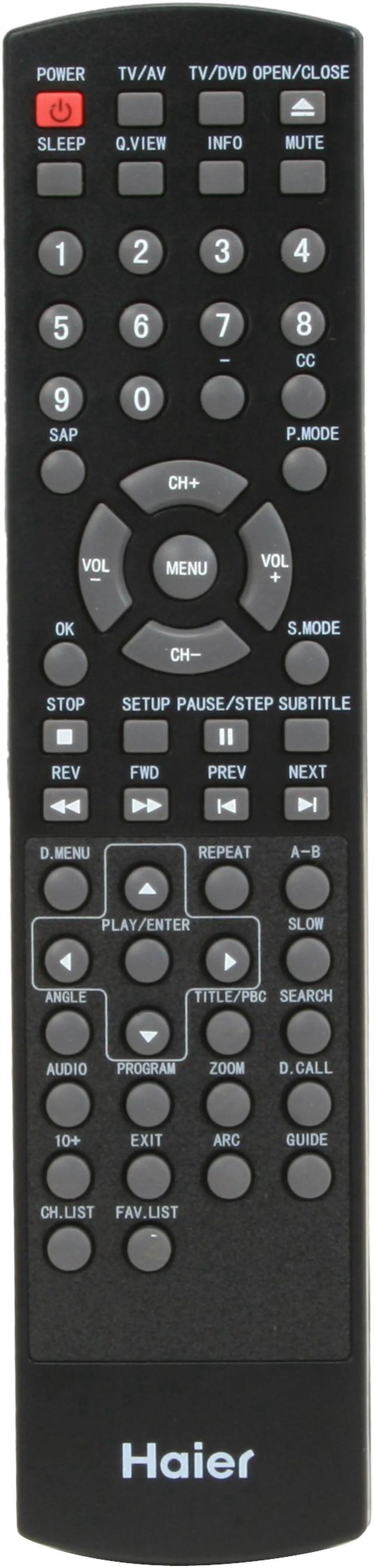 Haier HLC19R 19" 720p LCD HDTV With Built-In DVD Player - Newegg.com