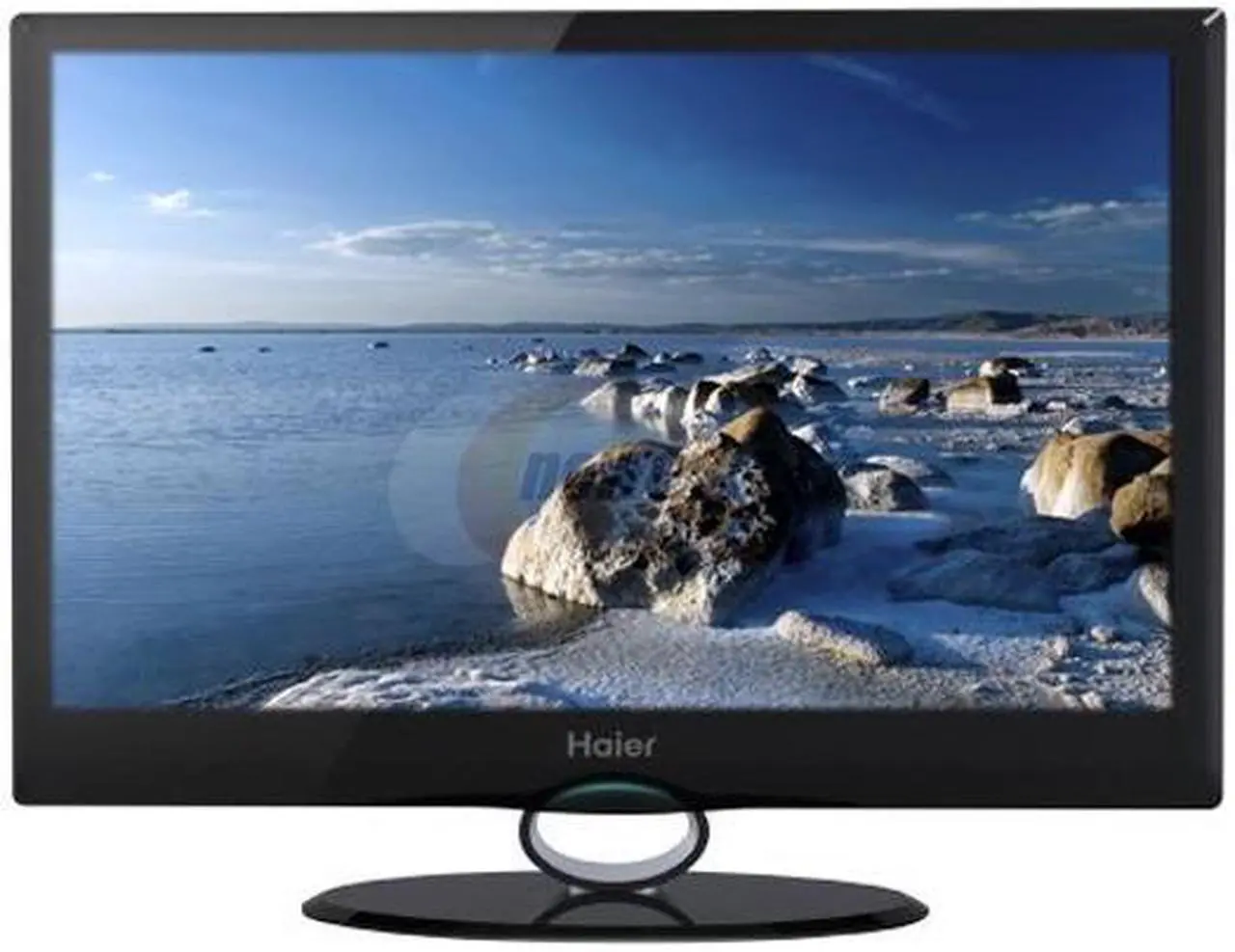 Haier HLC24XSL2 24" Black 1080p LED-LCD HDTV With Built-In DVD Player ...
