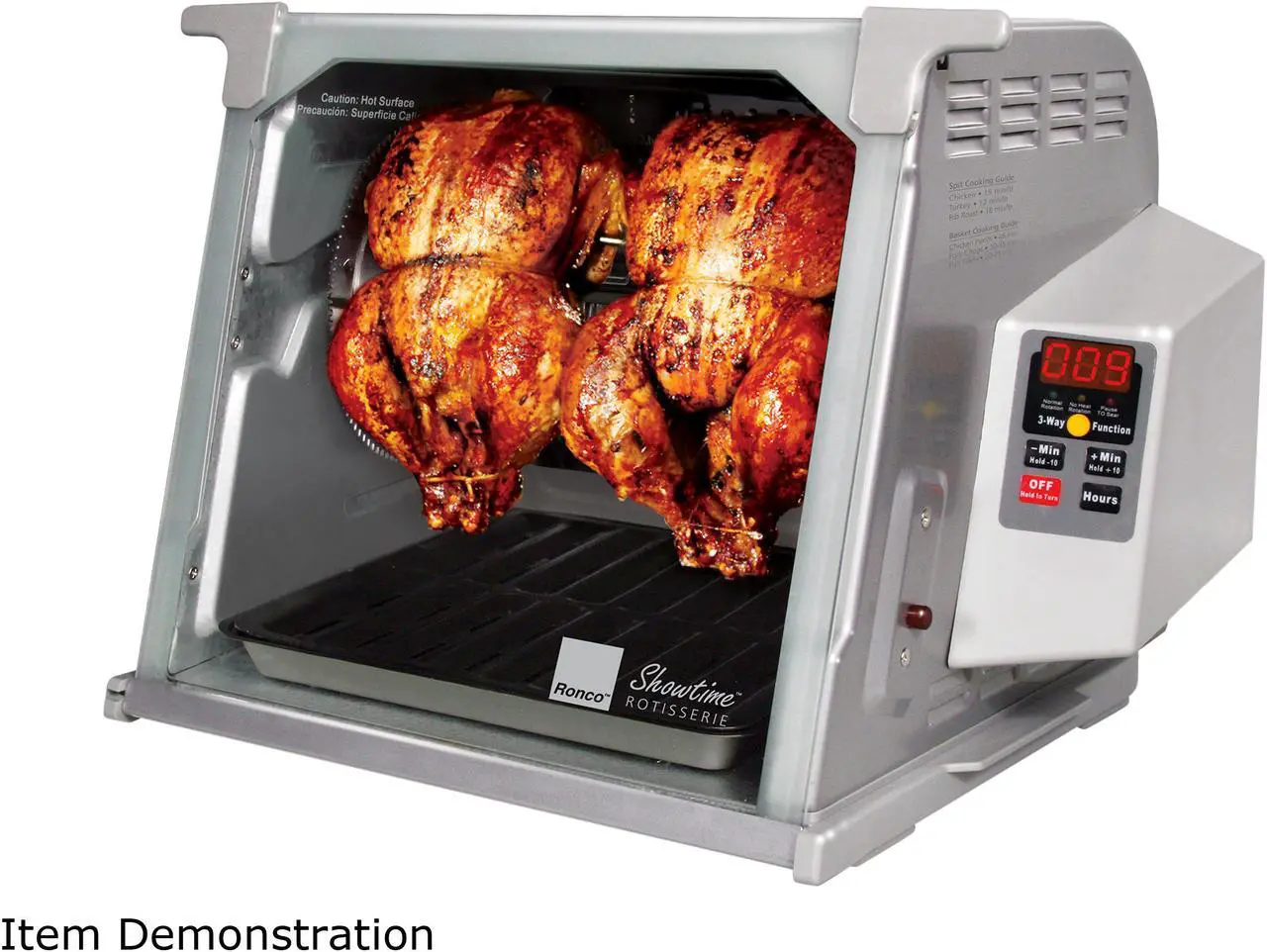 Open Box: Ronco Silver up to a 15-pound turkey, 10-pound ham, steaks ...