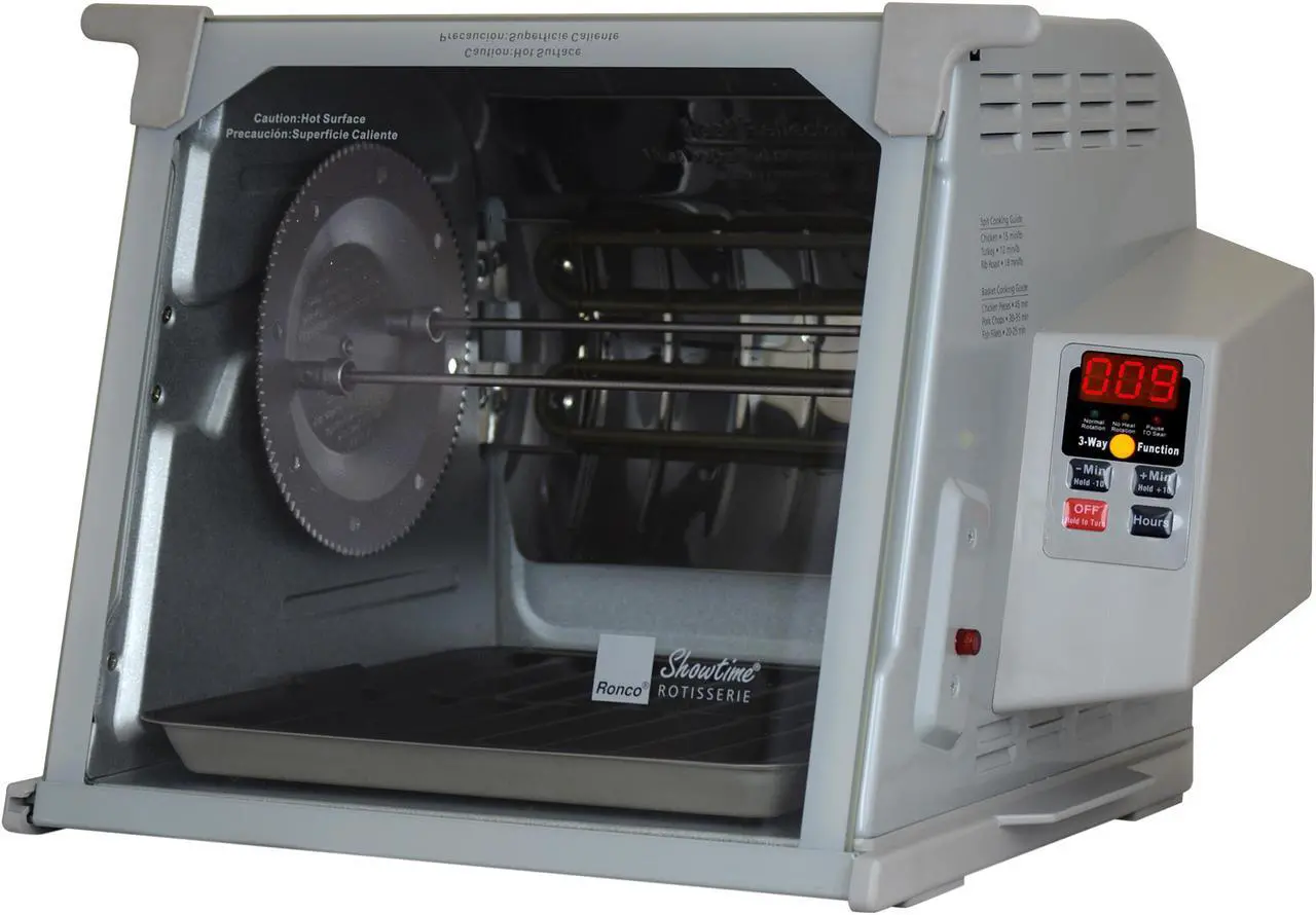 Ronco Silver up to a 15-pound turkey, 10-pound ham, steaks, ribs, and ...