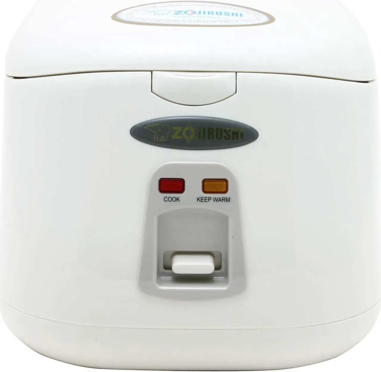 ZOJIRUSHI NS-PC10 Herb White Electric Rice Cooker & Warmer - Newegg.com
