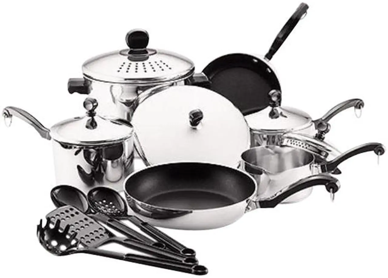 Farberware Classic Series 15-Piece Cookware Set - Newegg.com