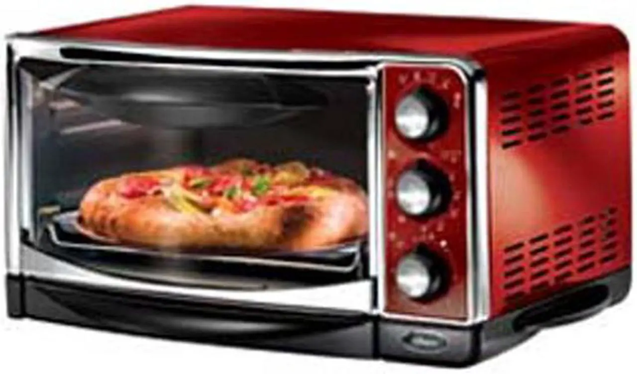 Oster 6295 Red 6 Slice Toaster Oven - Newegg.com
