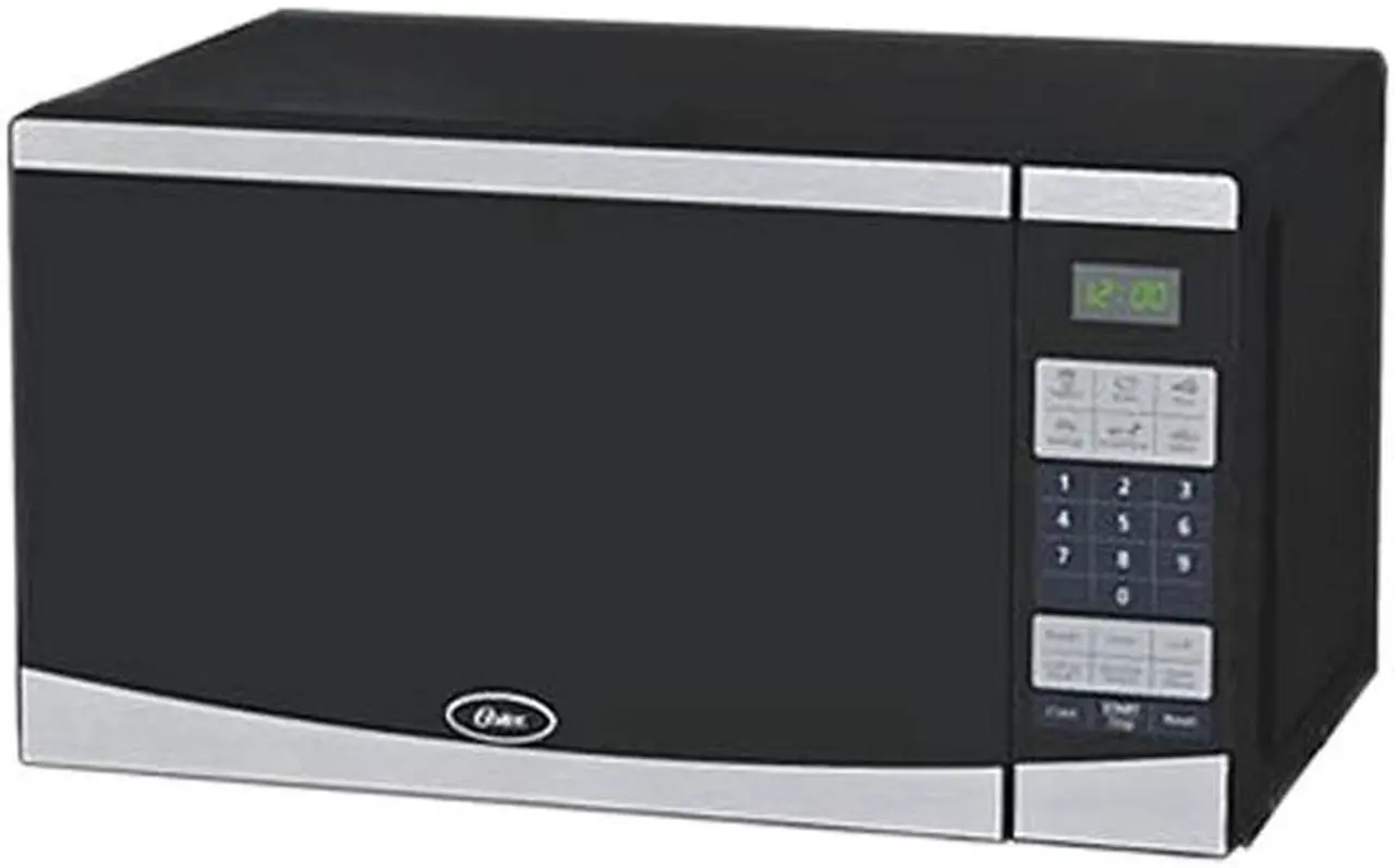 Oster 0.7 Cu. Ft. Compact Microwave - Stainless-steel/black OGYU701 ...