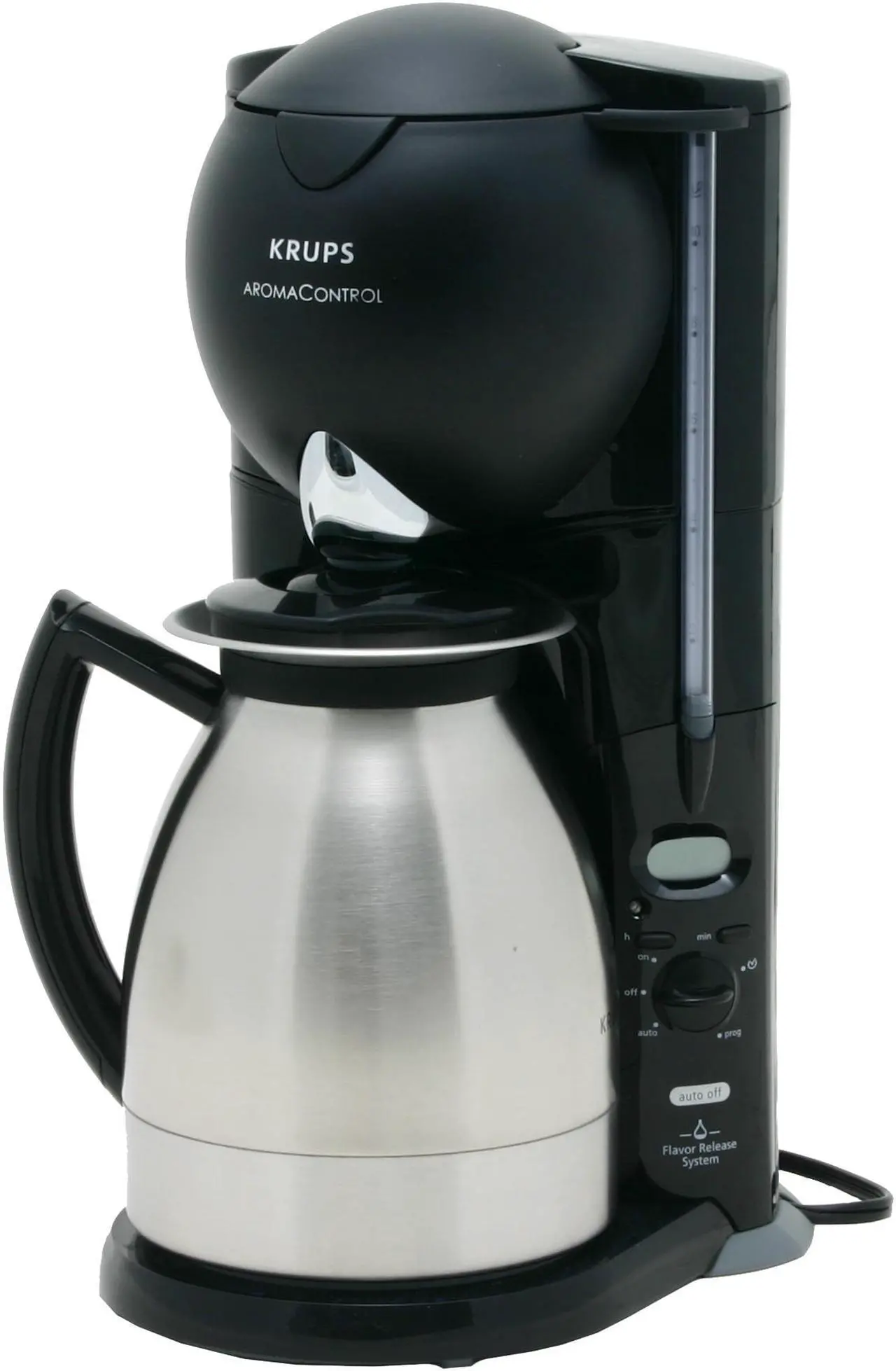 KRUPS 2294G Aroma Control 10-Cup Thermal Coffee Maker w/ Electronic ...