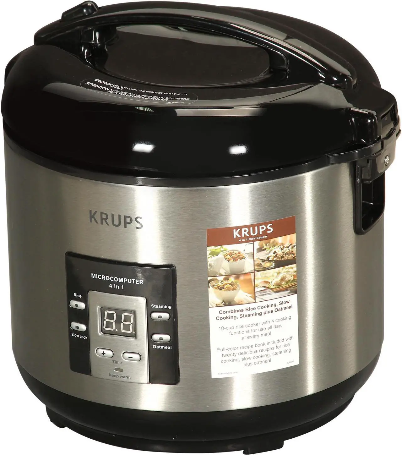 KRUPS RK701150 Silver Rice Cooker - Newegg.com
