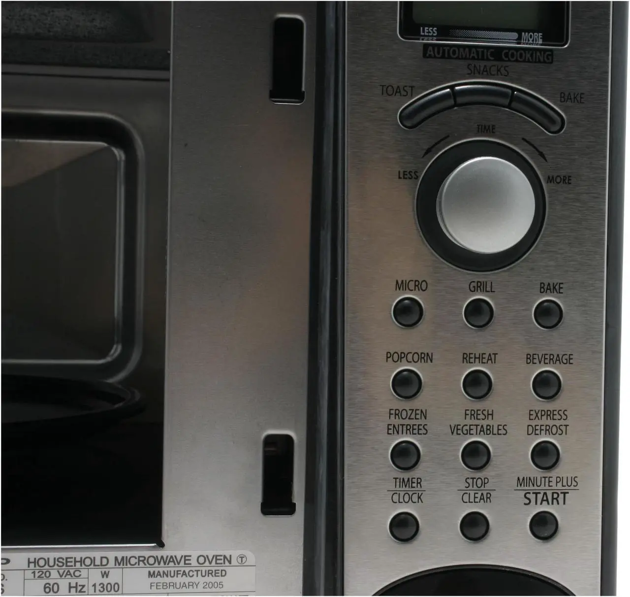 Sharp 0.5 cu.ft. Microwave Oven R-55TS - Newegg.com