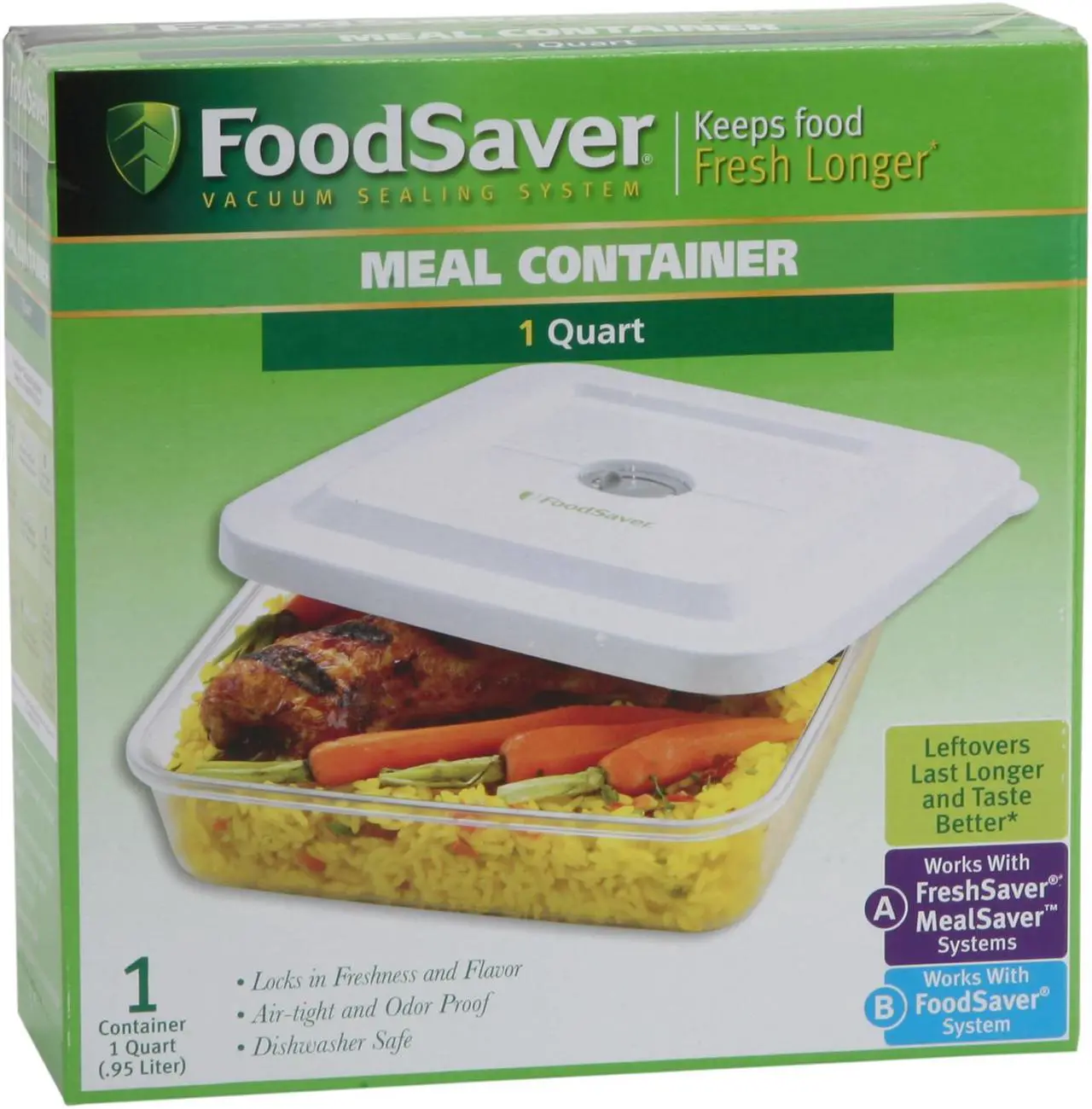 FoodSaver FSMSAN0224-000 1 pack Meal Container - Newegg.com