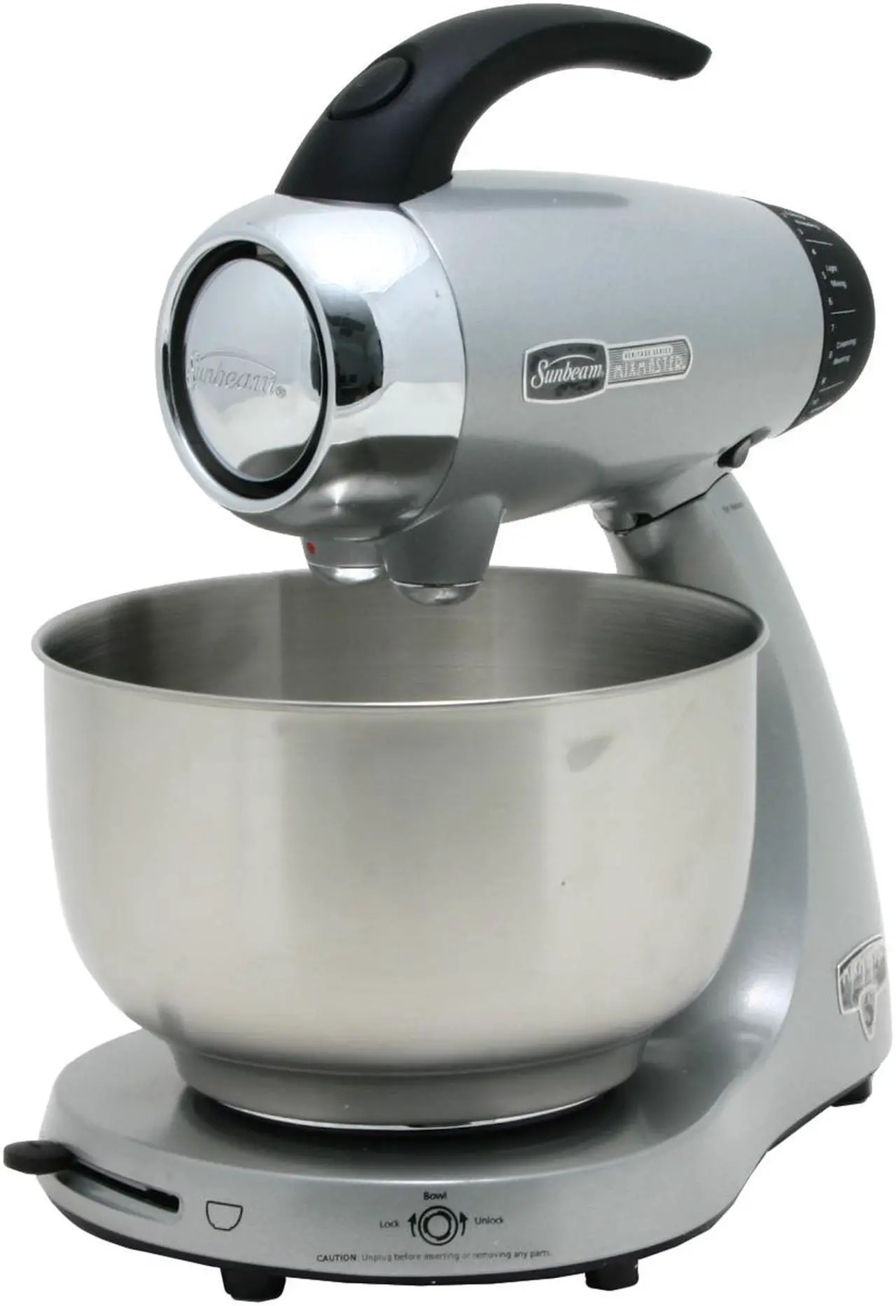 Sunbeam 2347-030 Heritage 12 Speed Stand Mixer Silver - Newegg.com