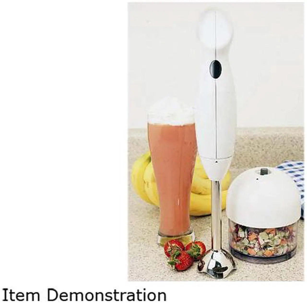 Maxi-Matic EC-3060X Elite Cuisine 200W Hand Blender with 3-Cup Food ...