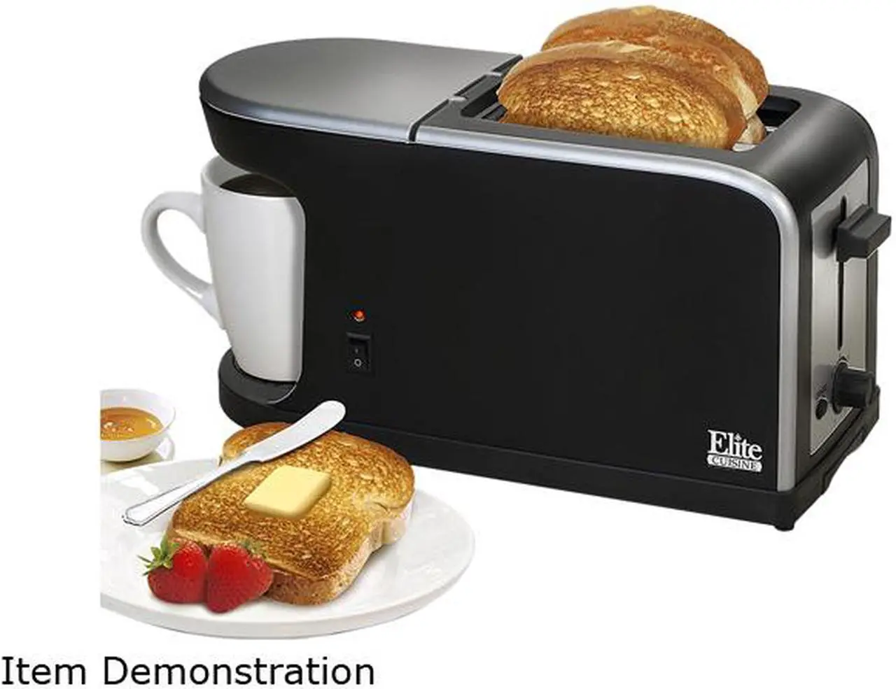 Maxi-Matic Elite ECT-819 Black Elite Cuisine Breakfast Station - 2 ...