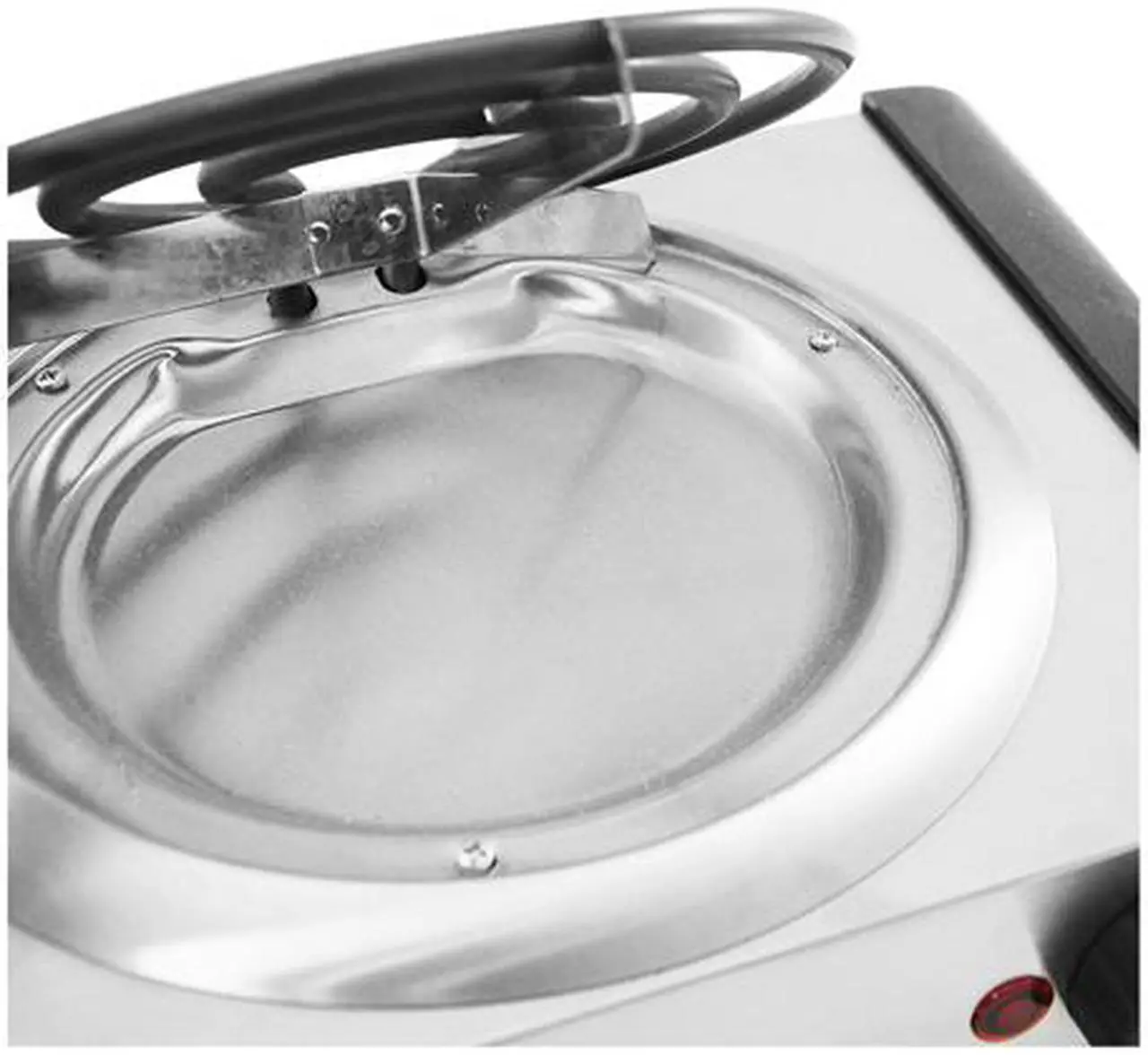 Elite ESB-301SS Single Coiled Electric Stainless Steel Burner Hot Plate ...