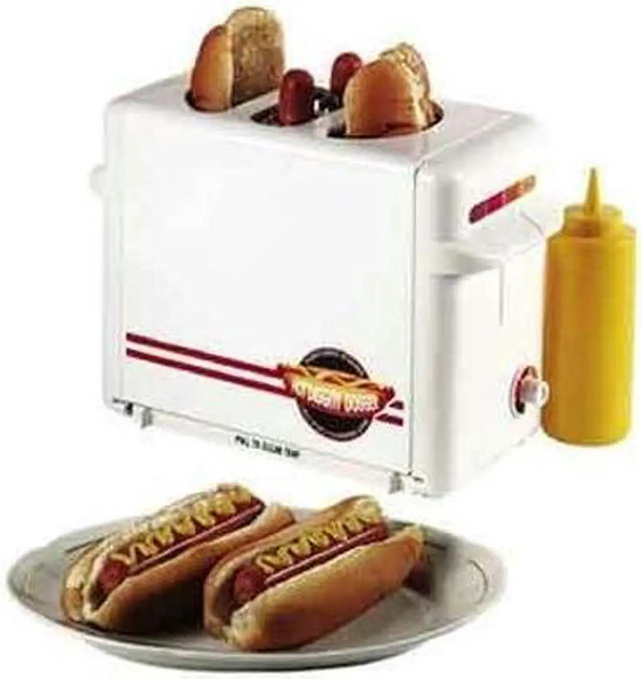 TOASTESS HDT597 Nostalgia Electrics Hot Dog Toaster - Newegg.com