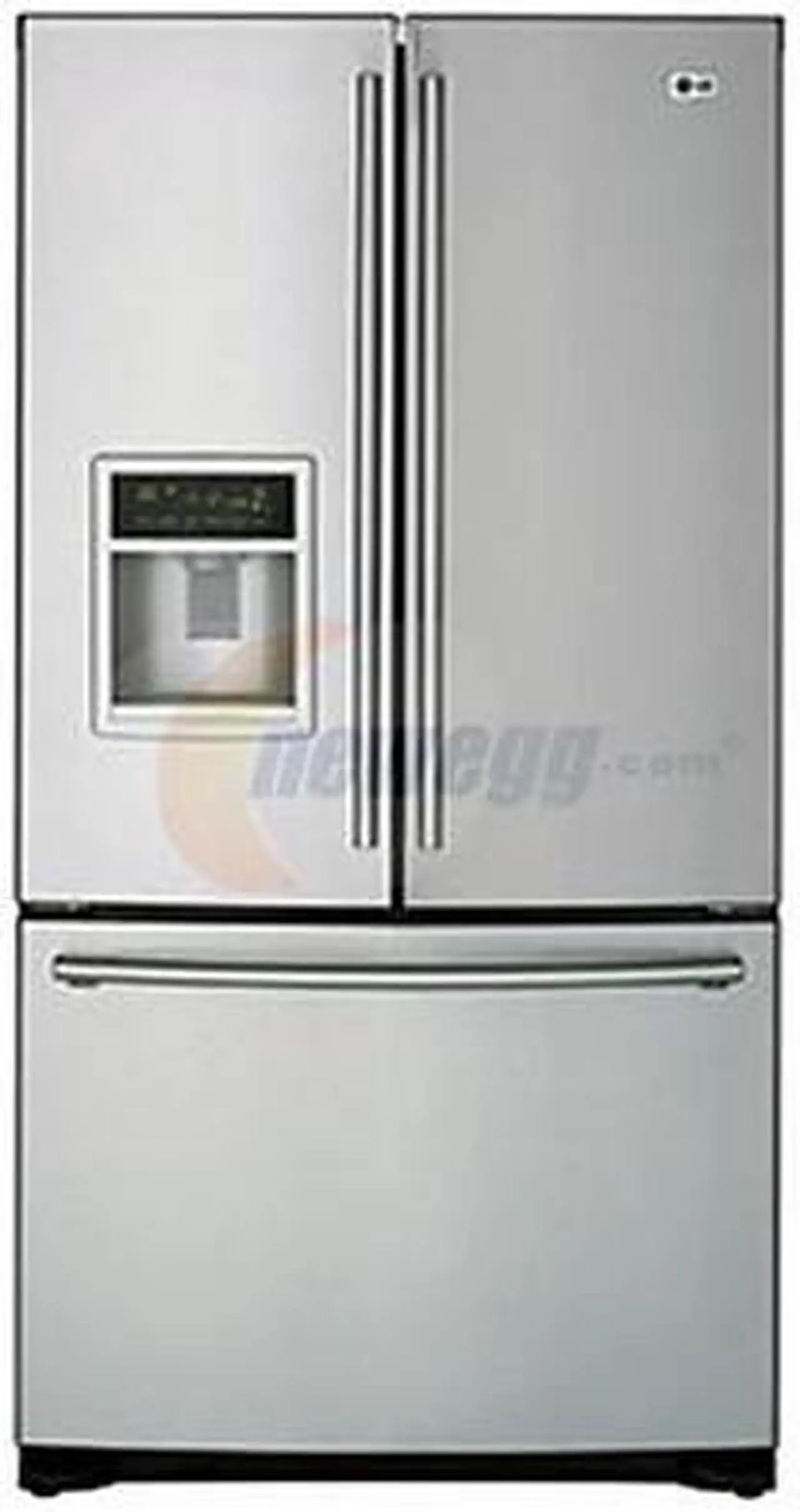 LG 24.7 cu.ft. French Door Refrigerators Stainless Steel LFX25960ST ...