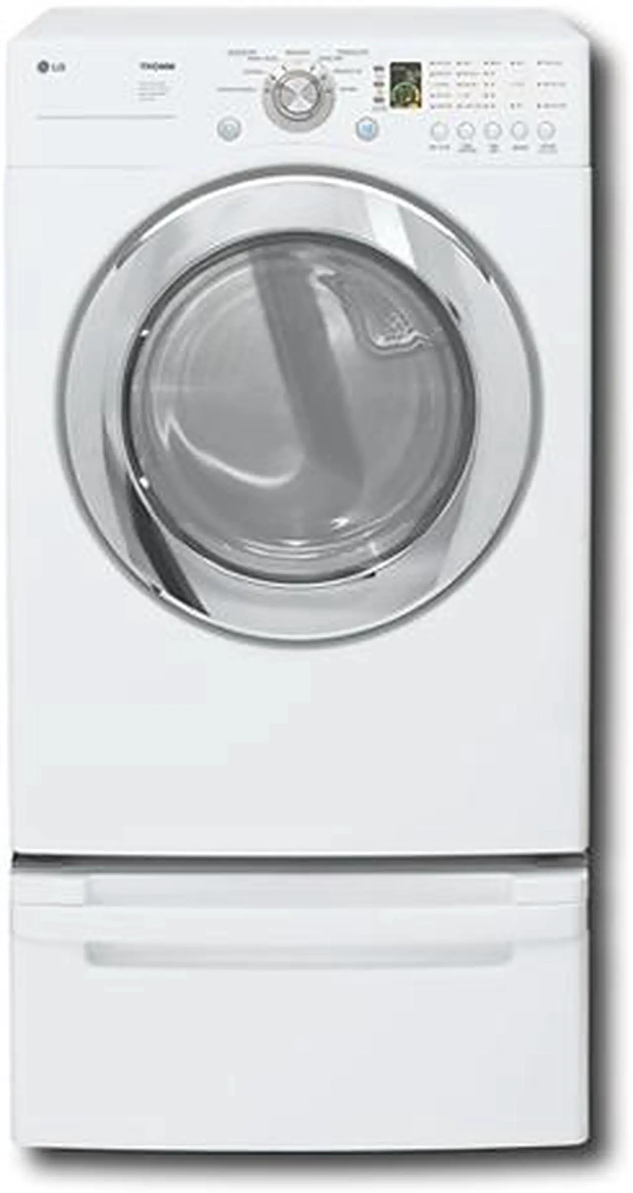 LG DLE3733W White Electric Dryer - Newegg.com
