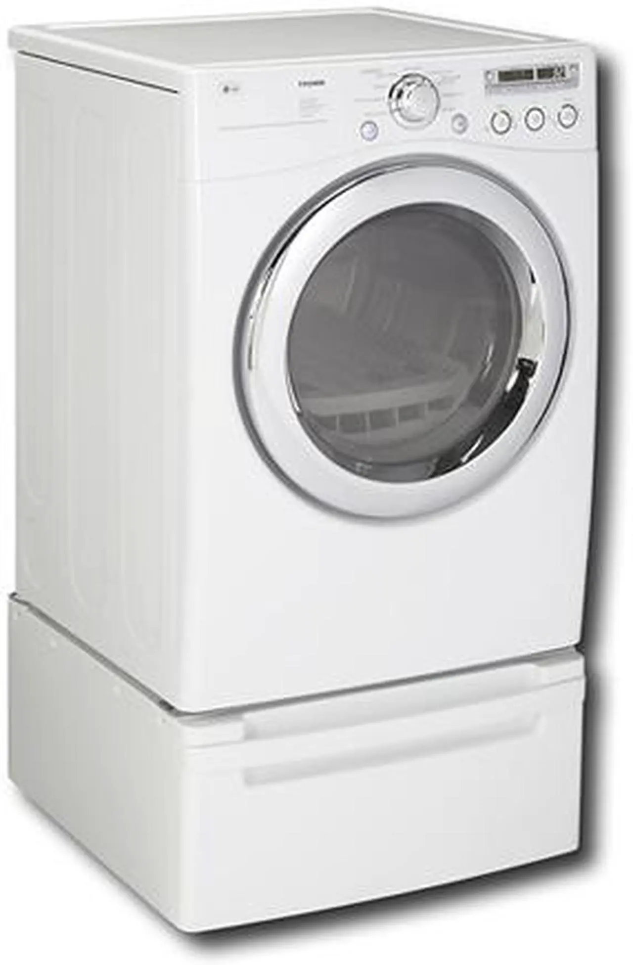 LG DLE5955W White Electric Dryer - Newegg.com