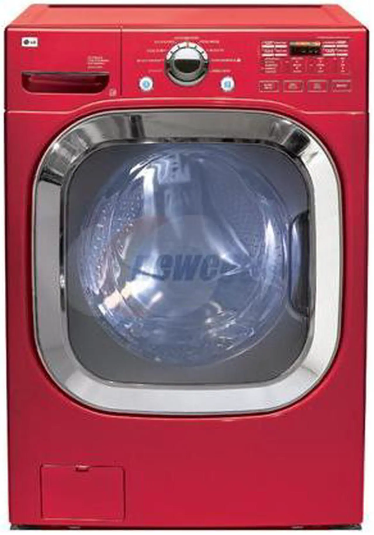LG WM2601HR Red Front-Loading Washer - Newegg.com