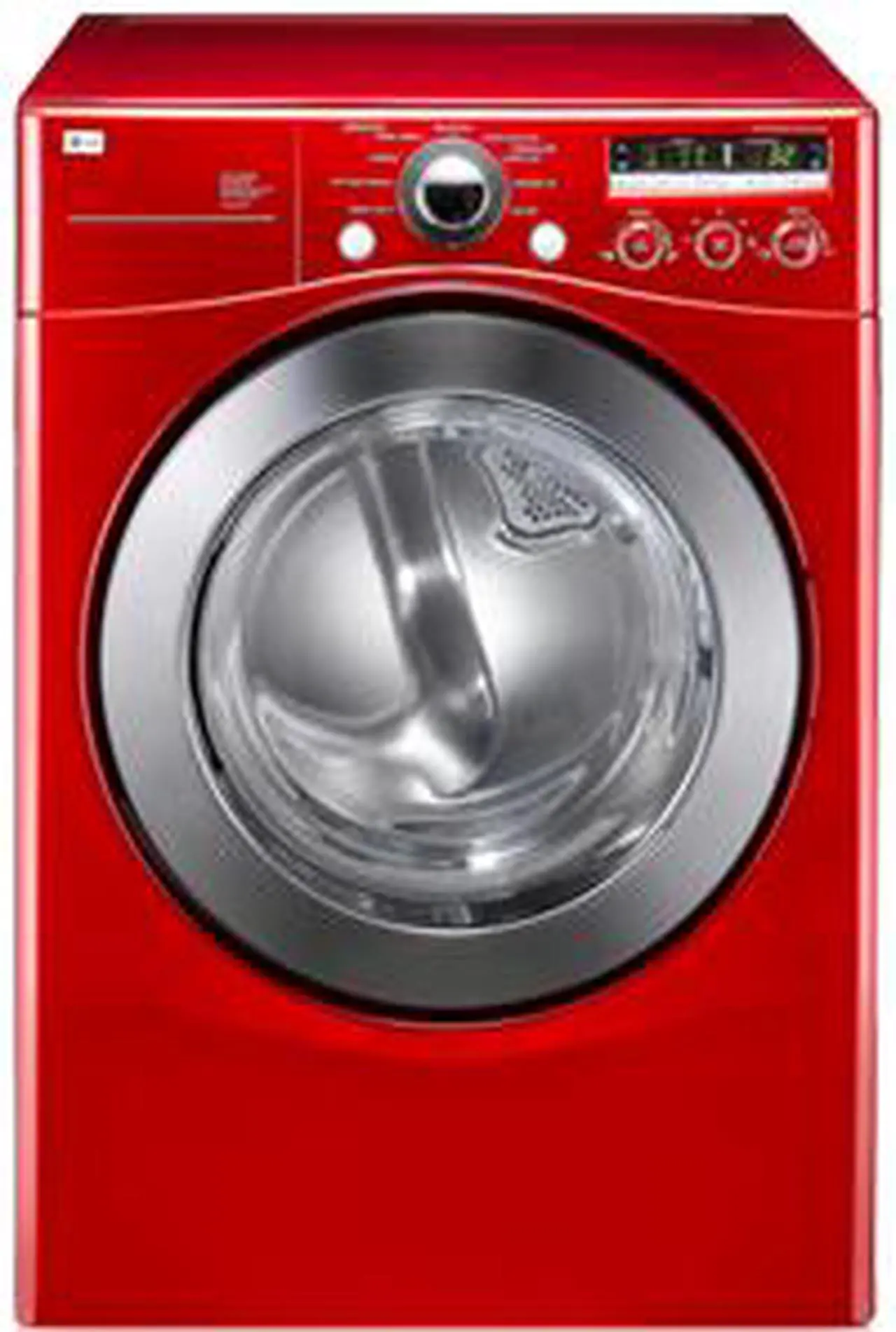 LG DLE2301R Red Electric Dryer - Newegg.com