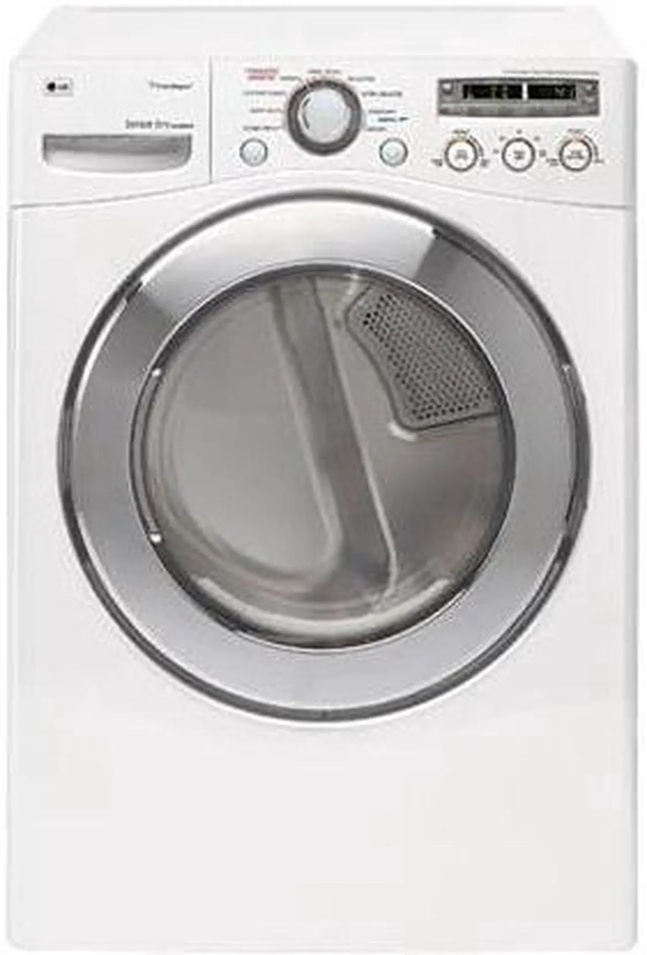 LG DLEX2501W White Electric Dryer - Newegg.com