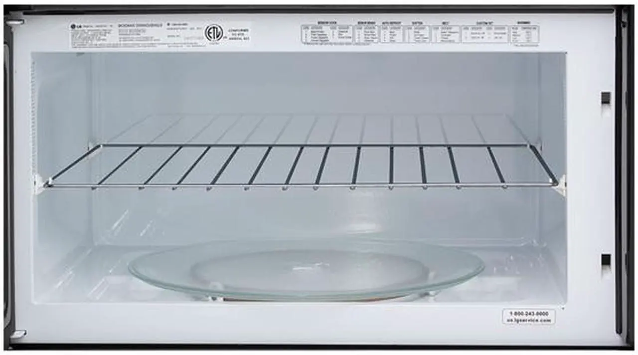 LG 2.0 cu. ft. Over-The-Range Microwave Oven with Extenda Vent ...