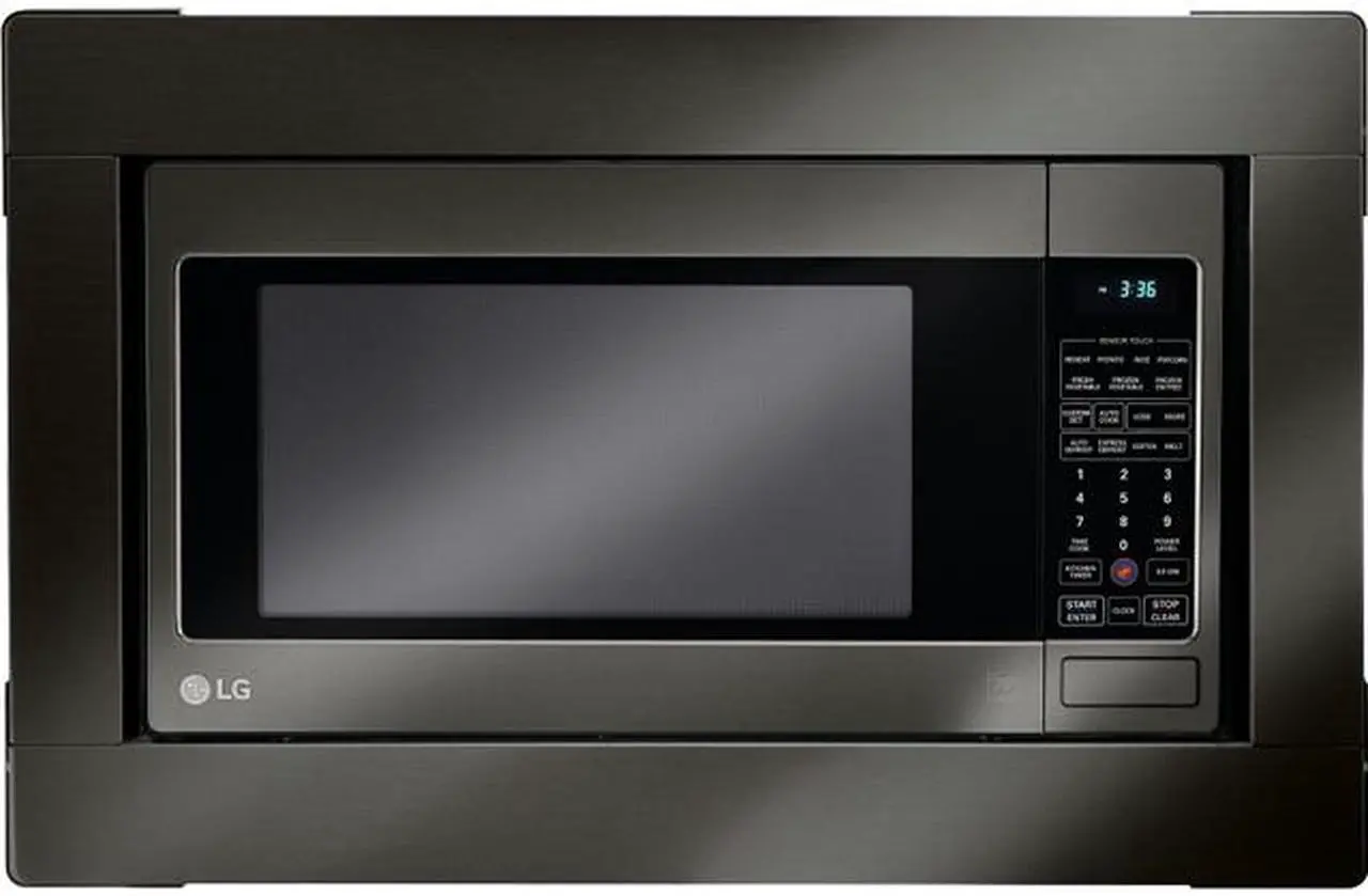 LG 30 In. Microwave Trim Kit - Black Stainless Steel MK2030DA - Newegg.com