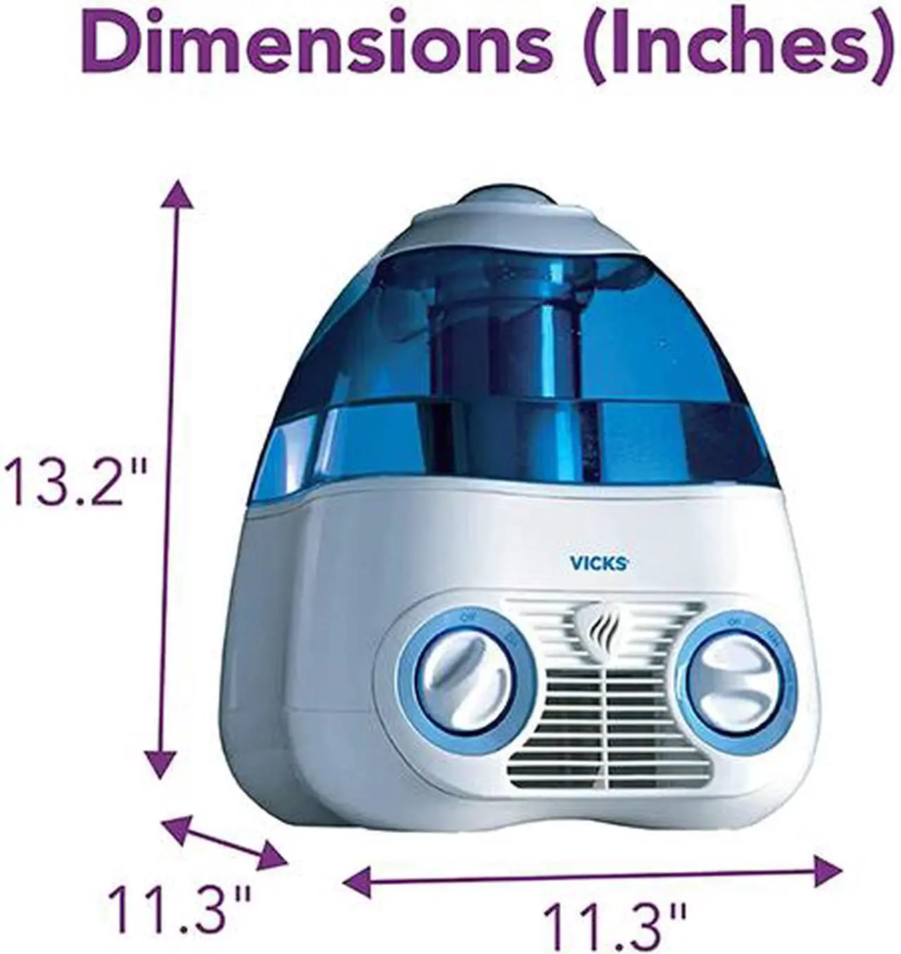 VICKS V3700-VV1 Starry Night Cool Moisture Humidifier - Newegg.com