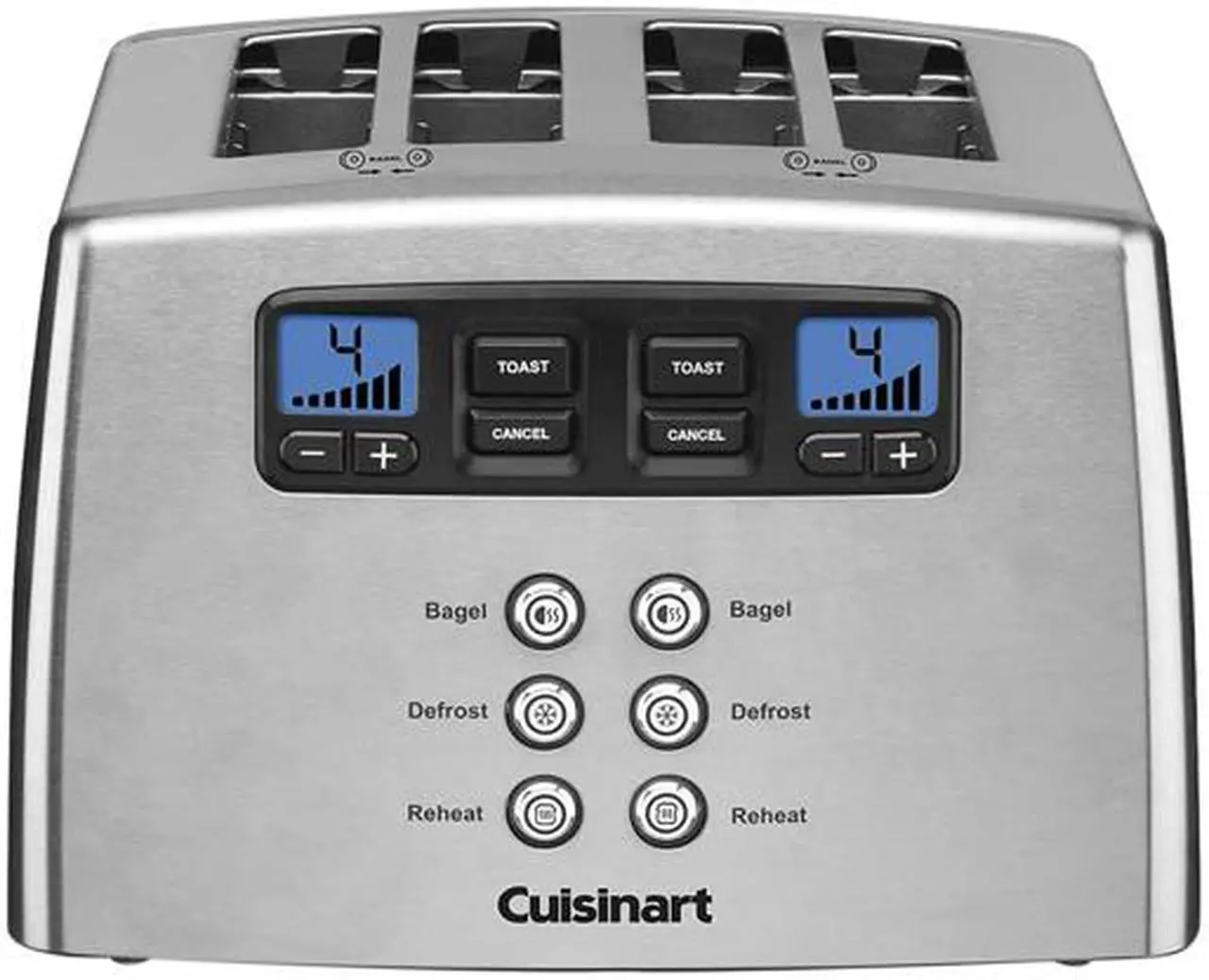 Cuisinart CPT-440P1 Countdown Leverless 4 Slice Toaster - Newegg.com