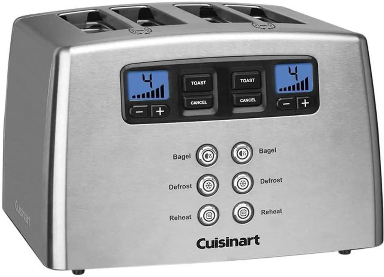 Cuisinart CPT-440P1 Countdown Leverless 4 Slice Toaster - Newegg.com