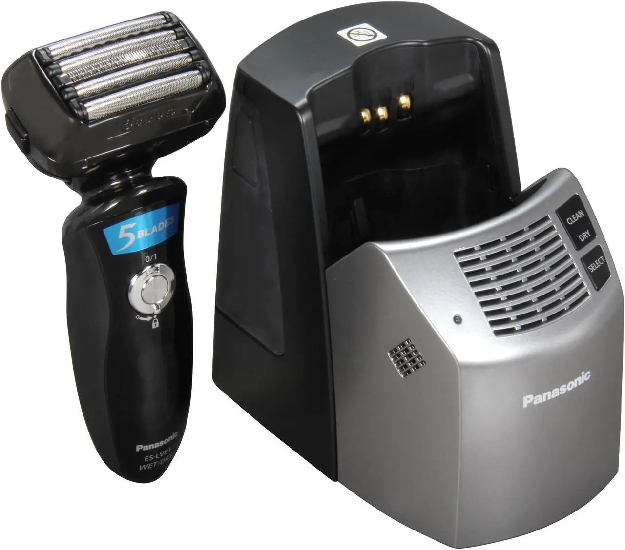 Panasonic 5-Blade Wet/Dry Shaver with Multi-Flex Head, Nanotech Blades ...