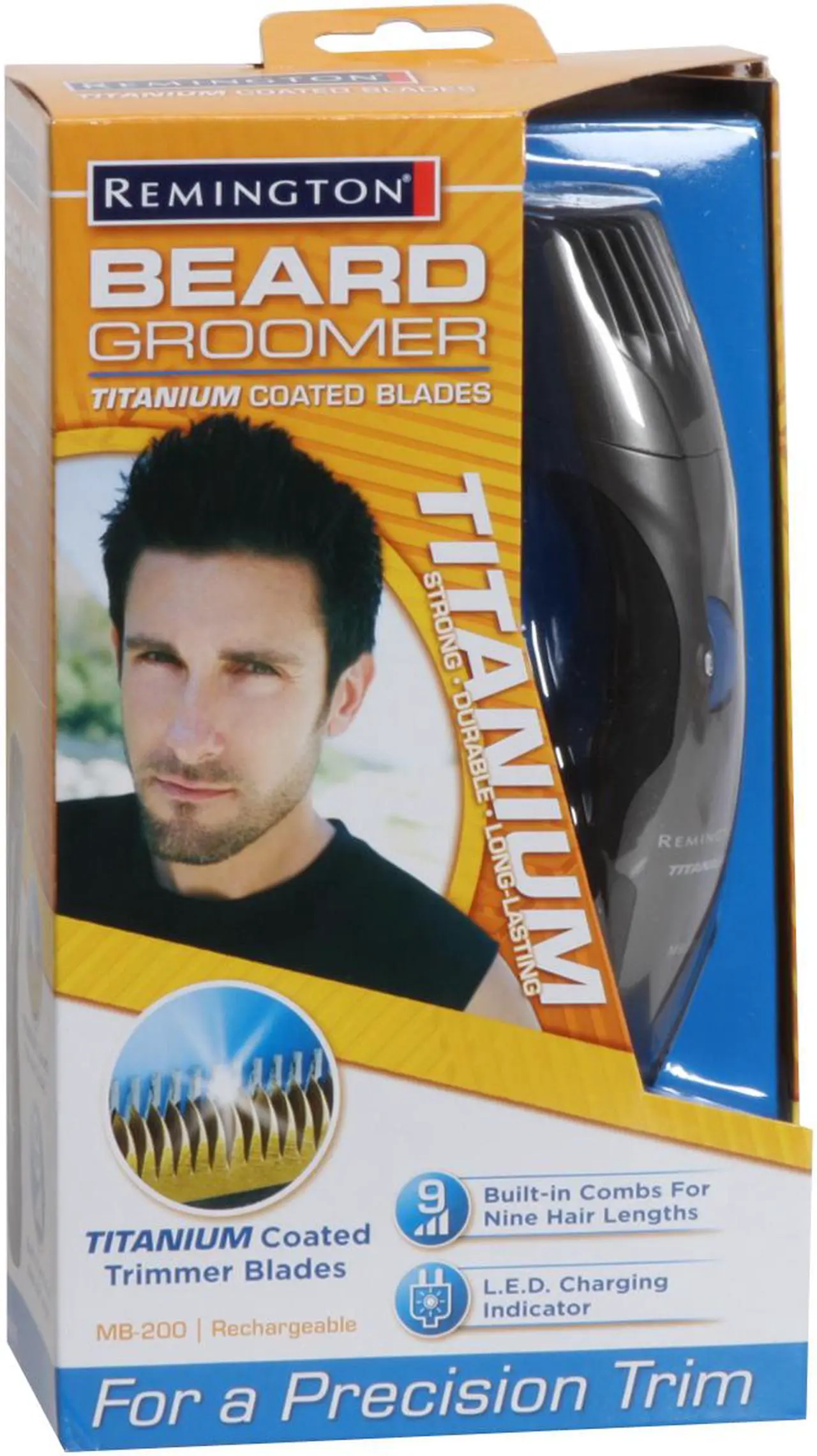 REMINGTON MB -200 Men's Beard & Mustache Trimmer - Newegg.com