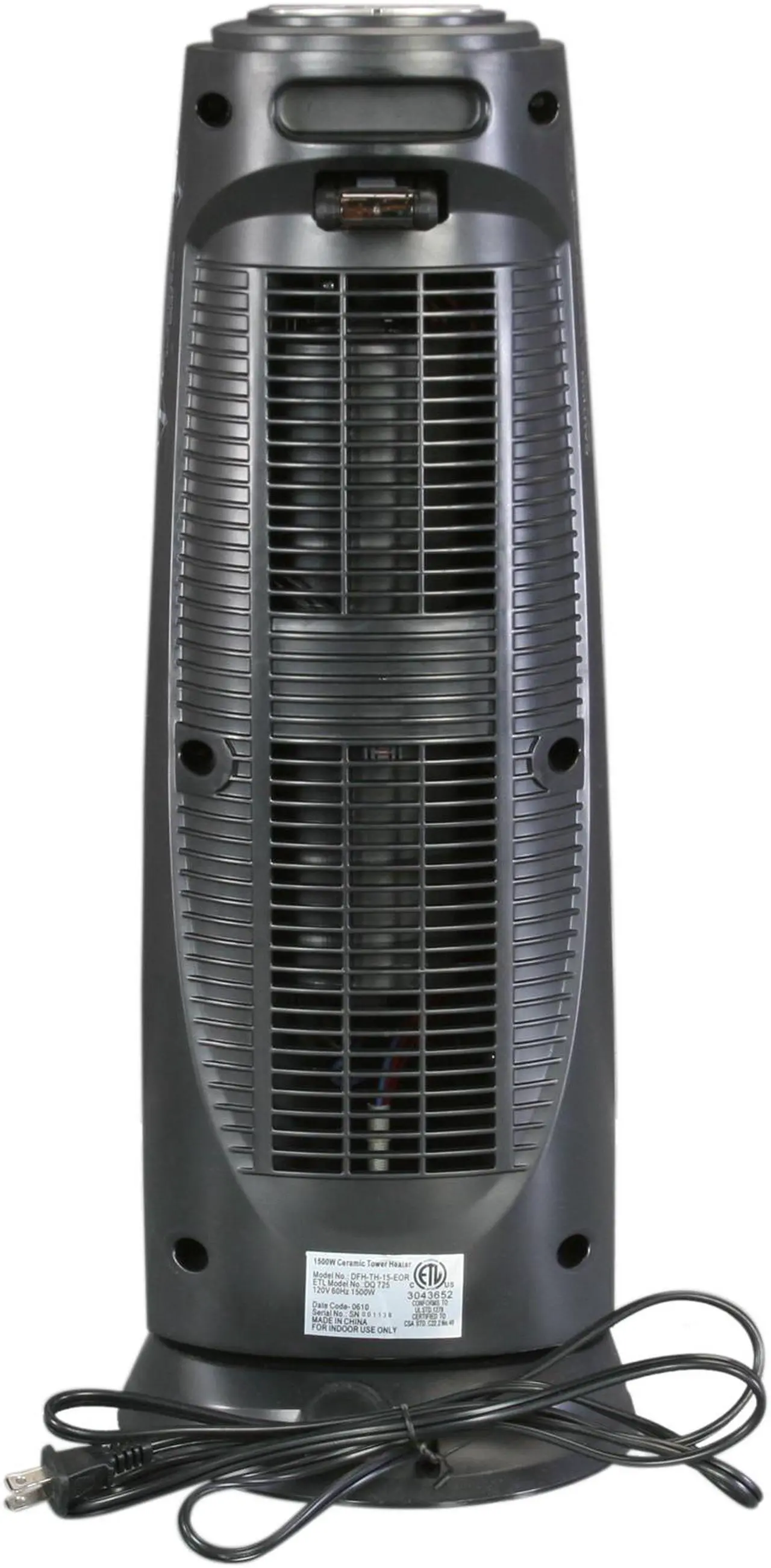 Open Box: Duraflame DFH-TH-15-EOR Tower Heater - Oscillating ...
