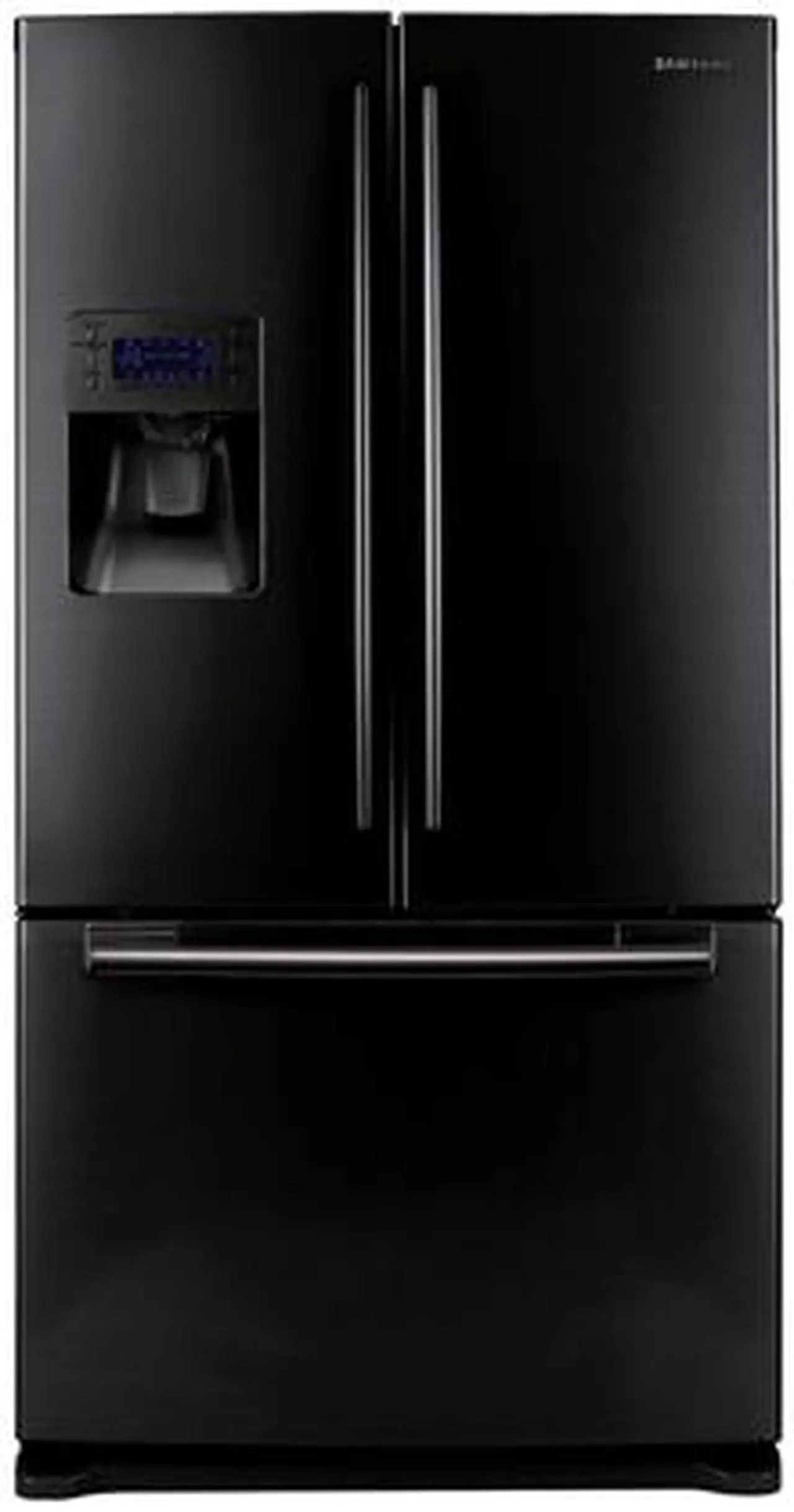Samsung 26 cu. ft. French Door Refrigerator Black RF267AEBP - Newegg.com