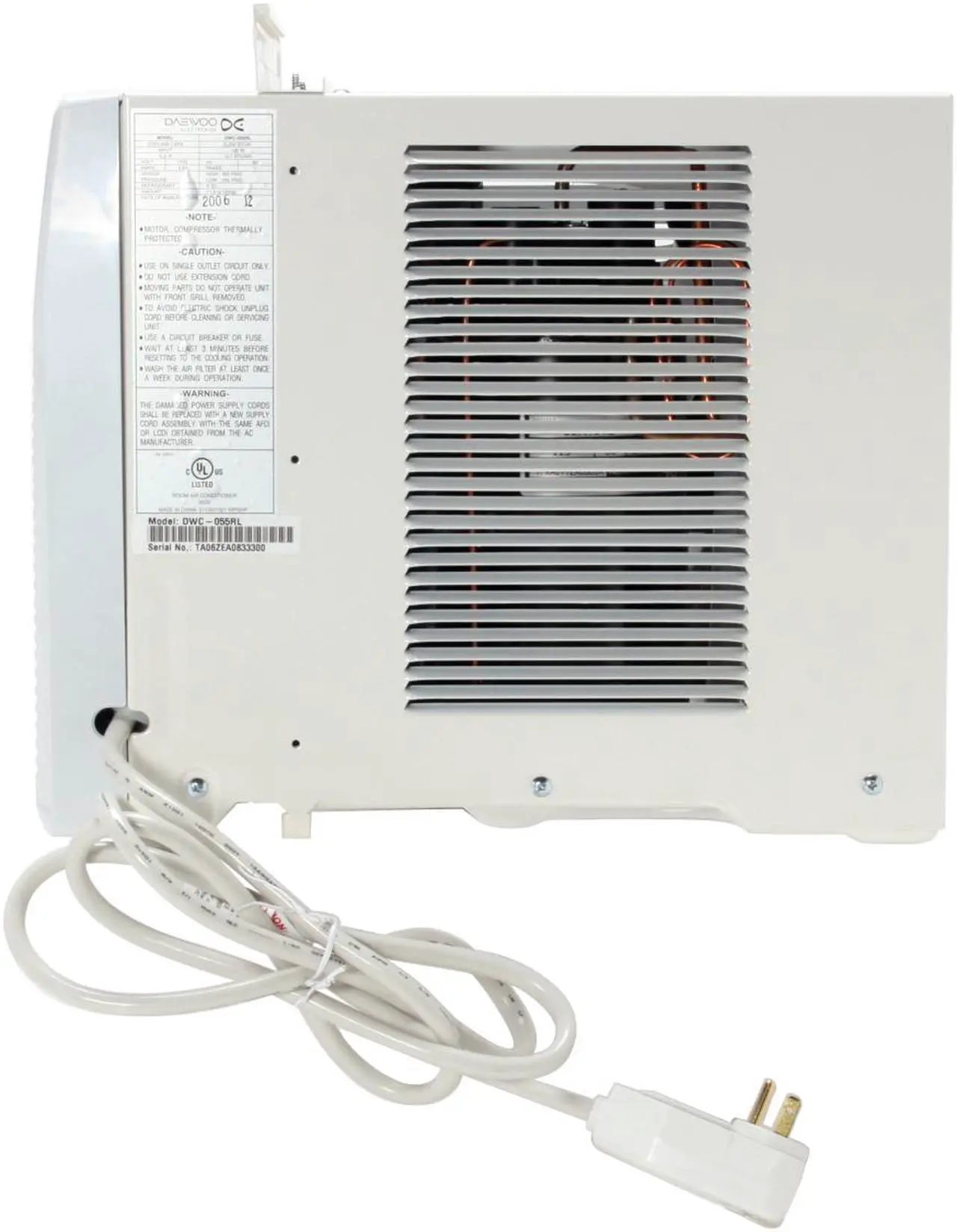 DAEWOO 5,350 Cooling Capacity (BTU) Window Air Conditioner - Newegg.com