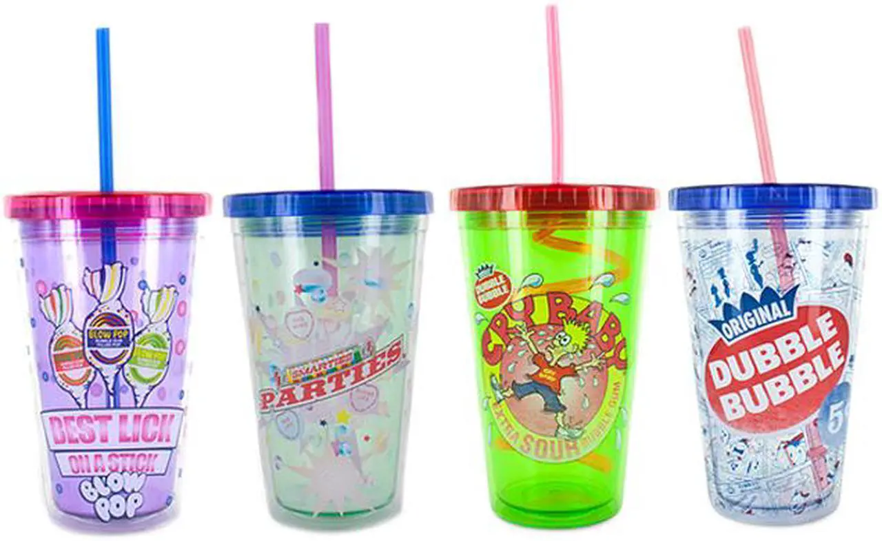 Smart Planet EC-10LICOCI2 Licensed Frap Cups 4 Pack (Blow Pop / Dubble ...