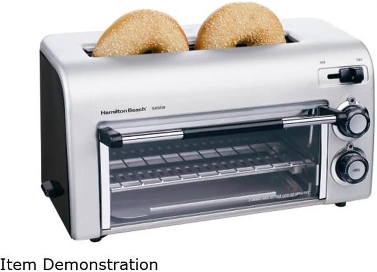 Hamilton Beach 22709 Silver Toastation II Toaster & Oven - Newegg.com