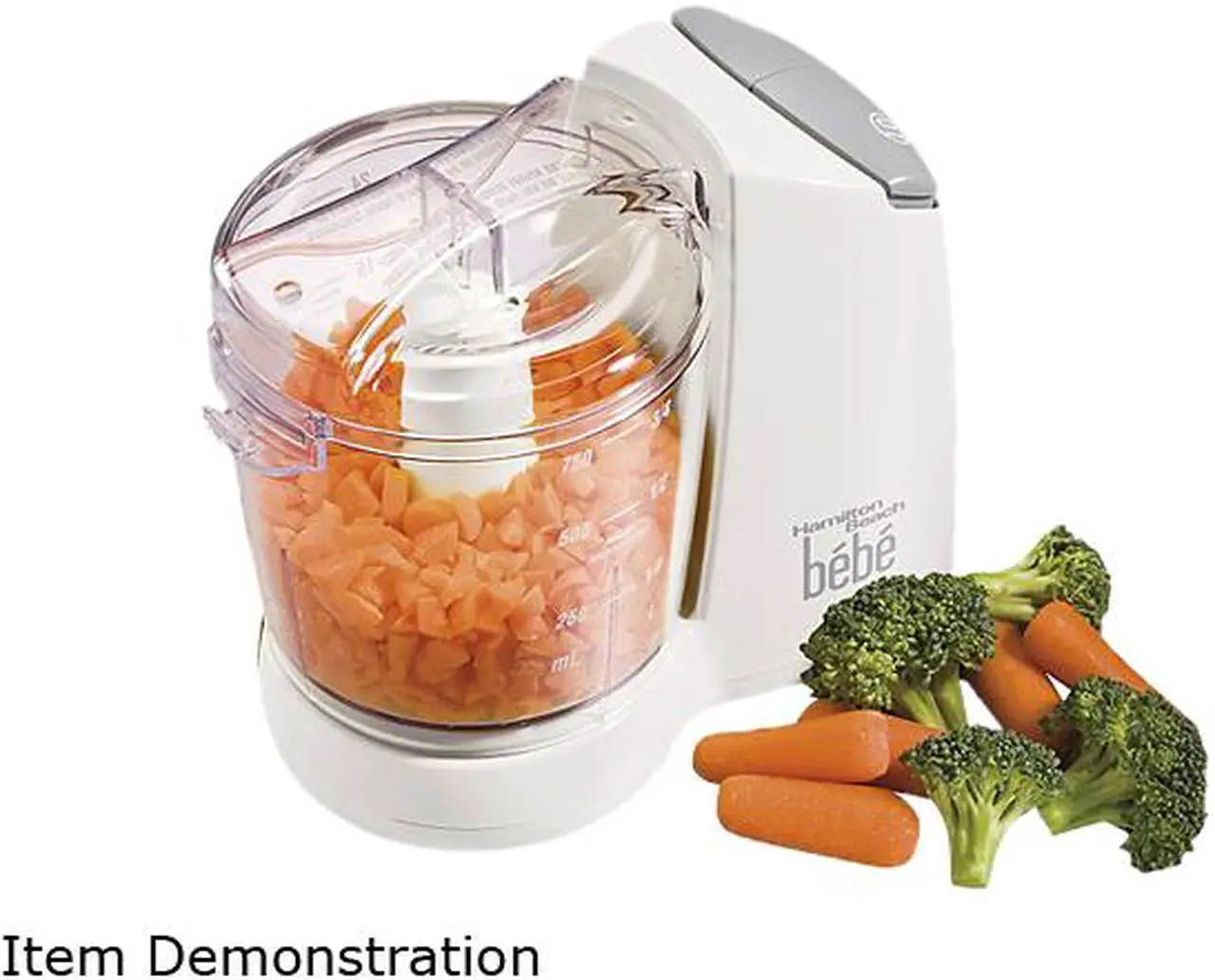 Hamilton Beach 72602 White Bebe 3 Cup Food Chopper - Newegg.com