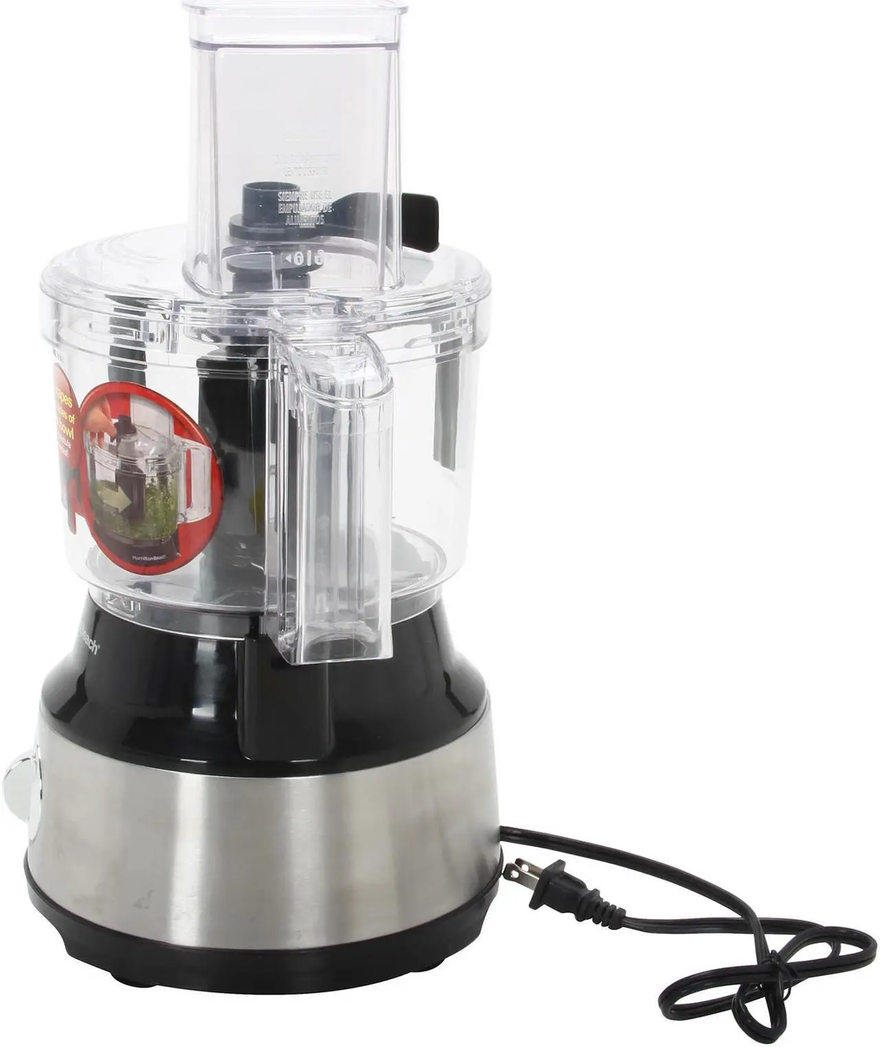 Hamilton Beach 10-Cup Food Processor with Bowl Scraper (MODEL: 70730G ...