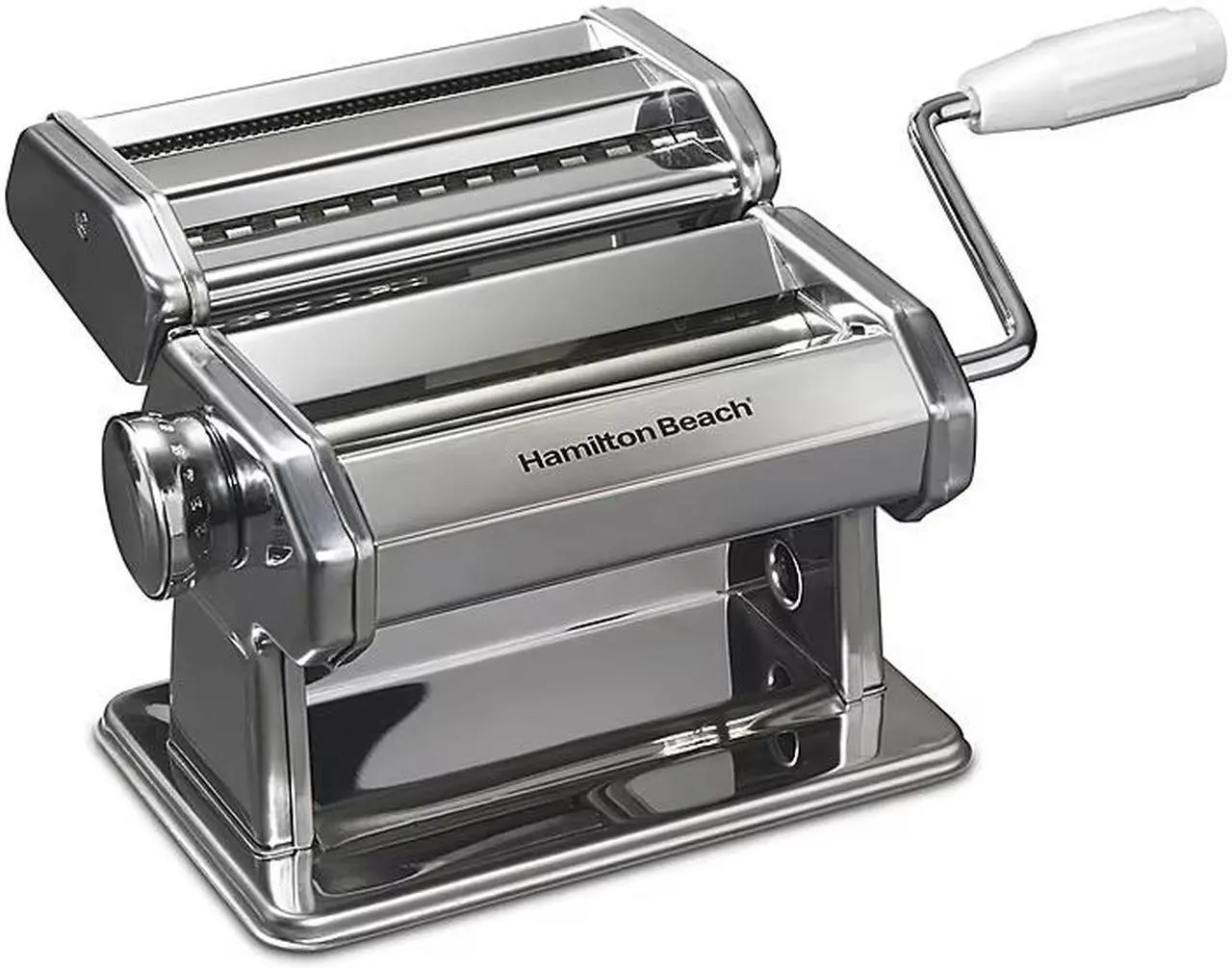 Hamilton Beach 86655 Traditional Pasta Machine; manual pasta maker ...