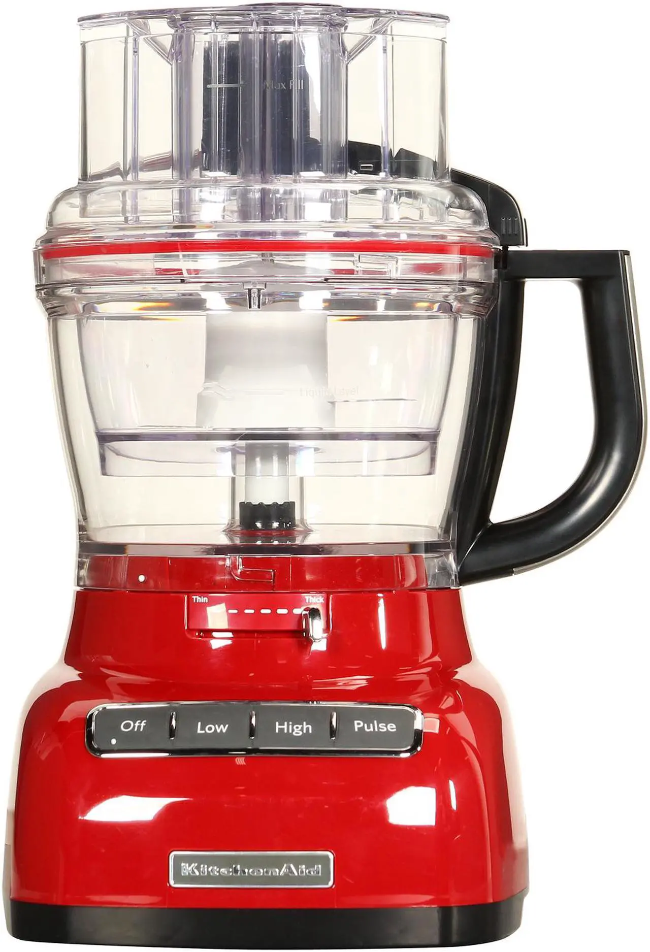KitchenAid KFP1333ER Empire Red 13-Cup Food Processor with ExactSlice ...