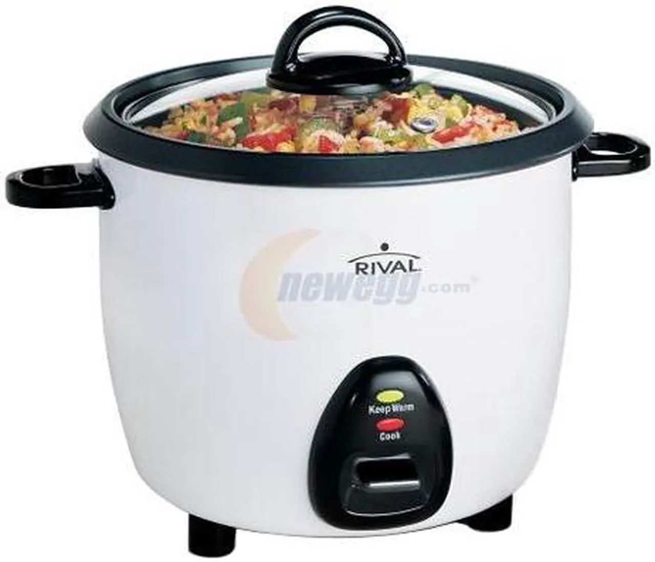RIVAL RC161 White 16 Cup Rice Cooker w/Steaming Basket - Newegg.com