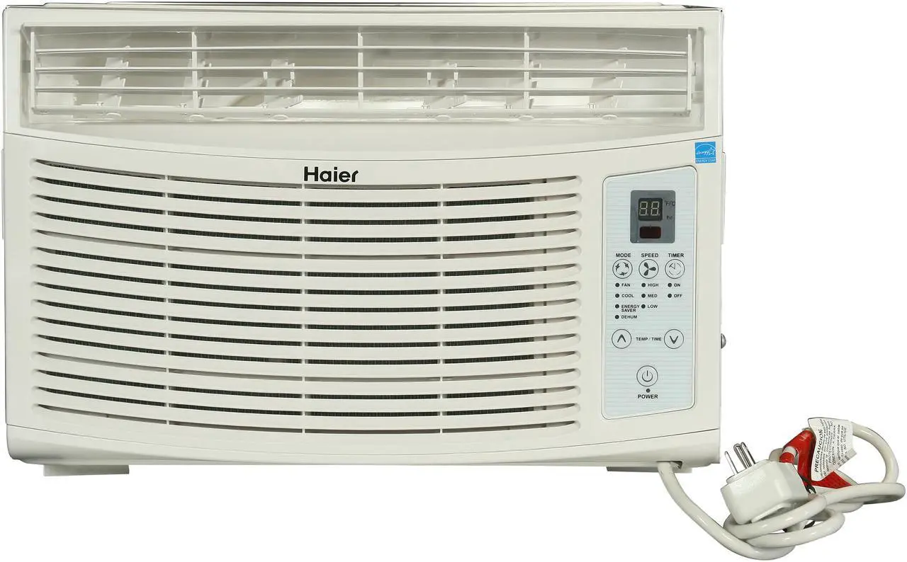 Haier ESA406K 6,000 Cooling Capacity (BTU) Window Air Conditioner with ...