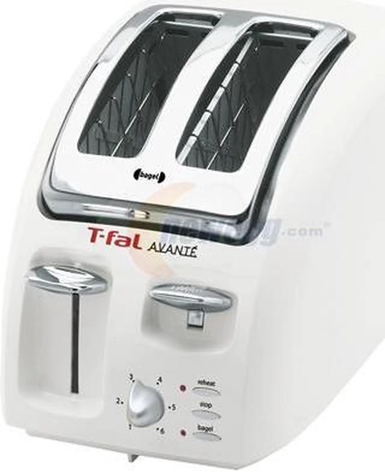 T-Fal 8749002 Chrome Classic Avante white 2 slice - Newegg.com